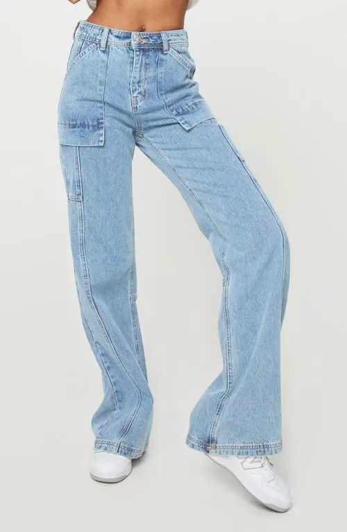 Princess Polly Chad Mid Rise Cargo Jeans
