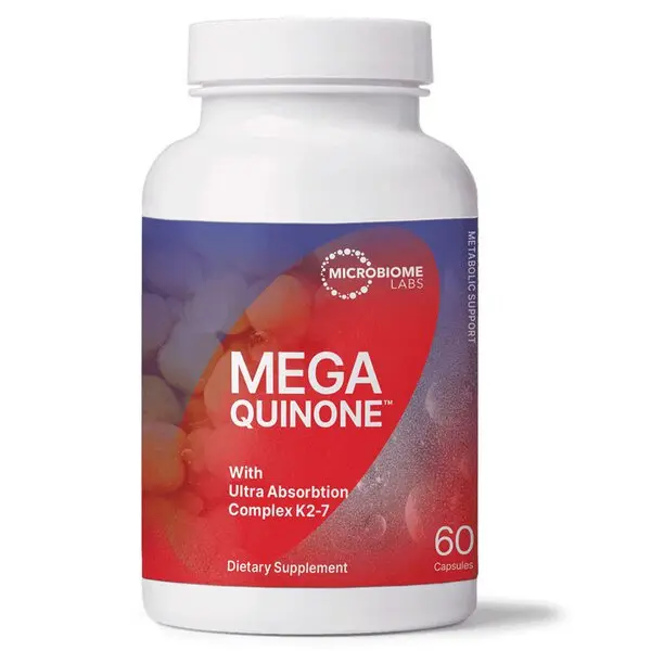 MICROBIOME LABS Megaquinone K2-7 60 Capsules - One-color