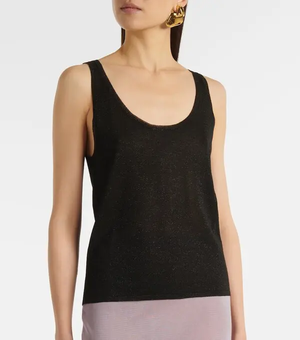 Saint Laurent Lame Top