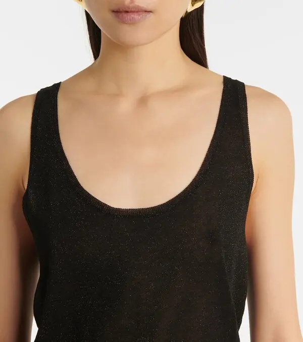 Saint Laurent Lame Top