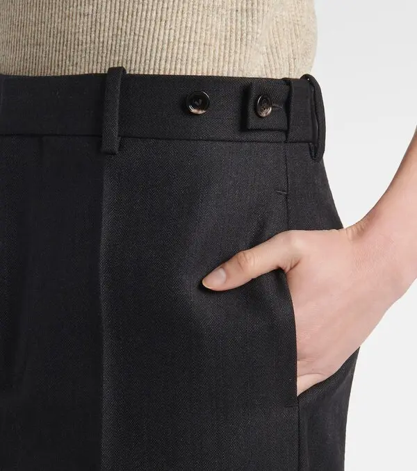 Bottega Veneta Wool Tapered Pants