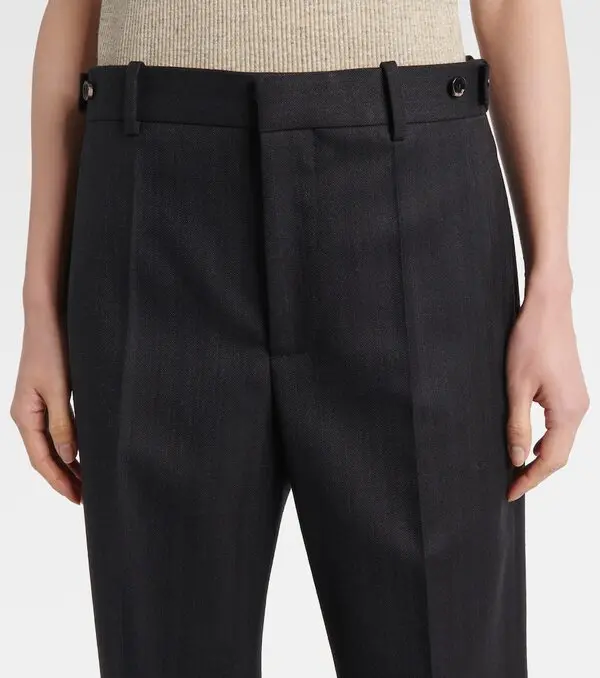 Bottega Veneta Wool Tapered Pants