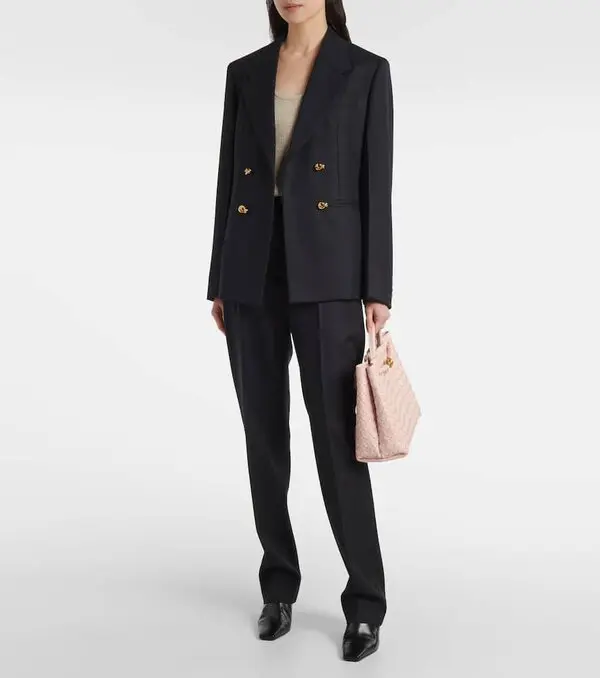 Bottega Veneta Wool Tapered Pants
