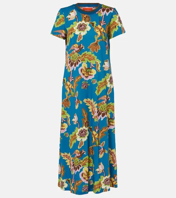 La DoubleJ Swing Printed Maxi Dress - Multicoloured
