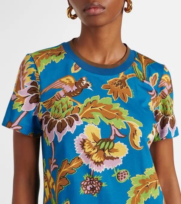 La DoubleJ Swing Printed Maxi Dress