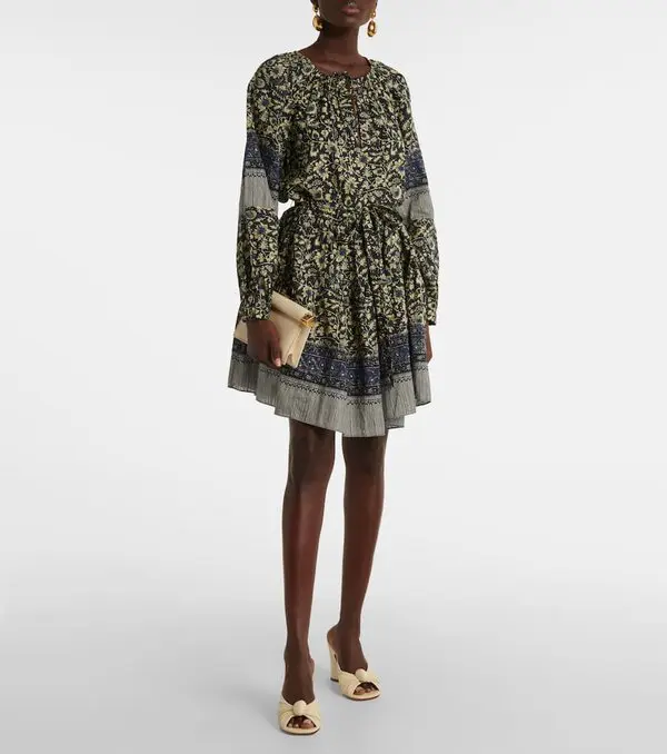 Ulla Johnson Abri Floral Printed Minidress