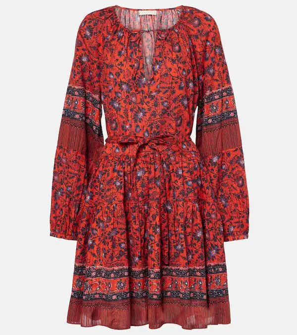Ulla Johnson Abri Floral Mini Dress