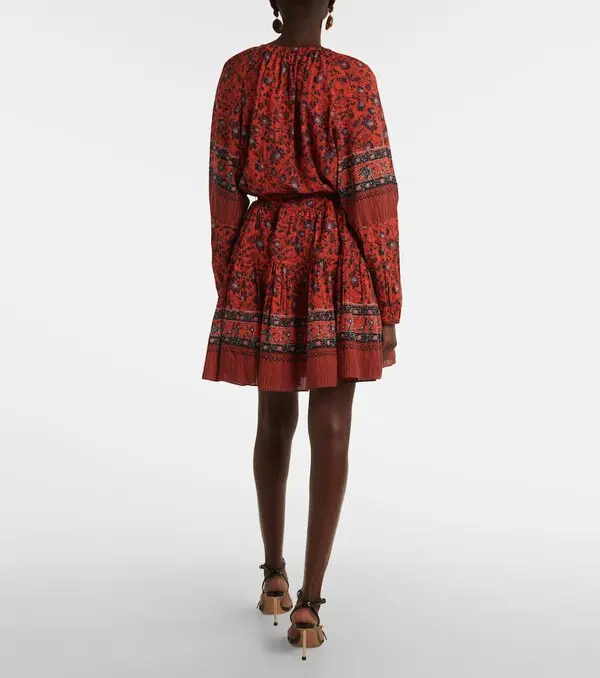 Ulla Johnson Abri Floral Mini Dress
