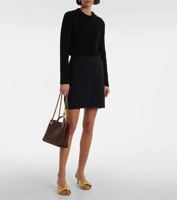 Bottega Veneta Boucle Midi Skirt