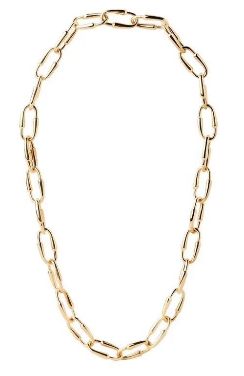 PDPAOLA Loop Chain Necklace - Gold