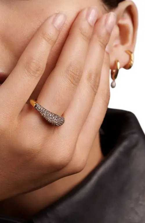 PDPAOLA Pavé Duna Ring