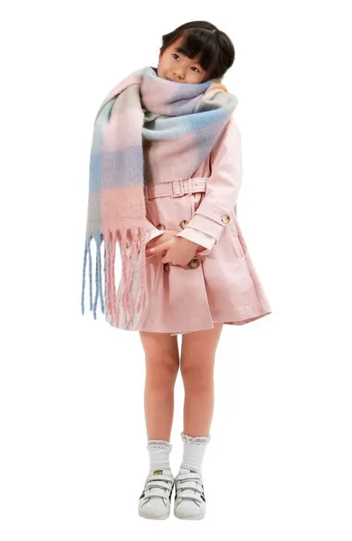 BELLE & BLOOM Miss Sunshine Trench Coat - Blush Pink