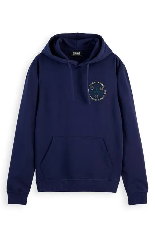 Scotch & Soda Graphic Cotton Hoodie