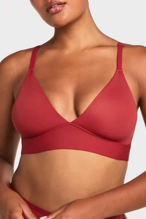HARPER WILDE Bliss Triangle Bralette - Ruby