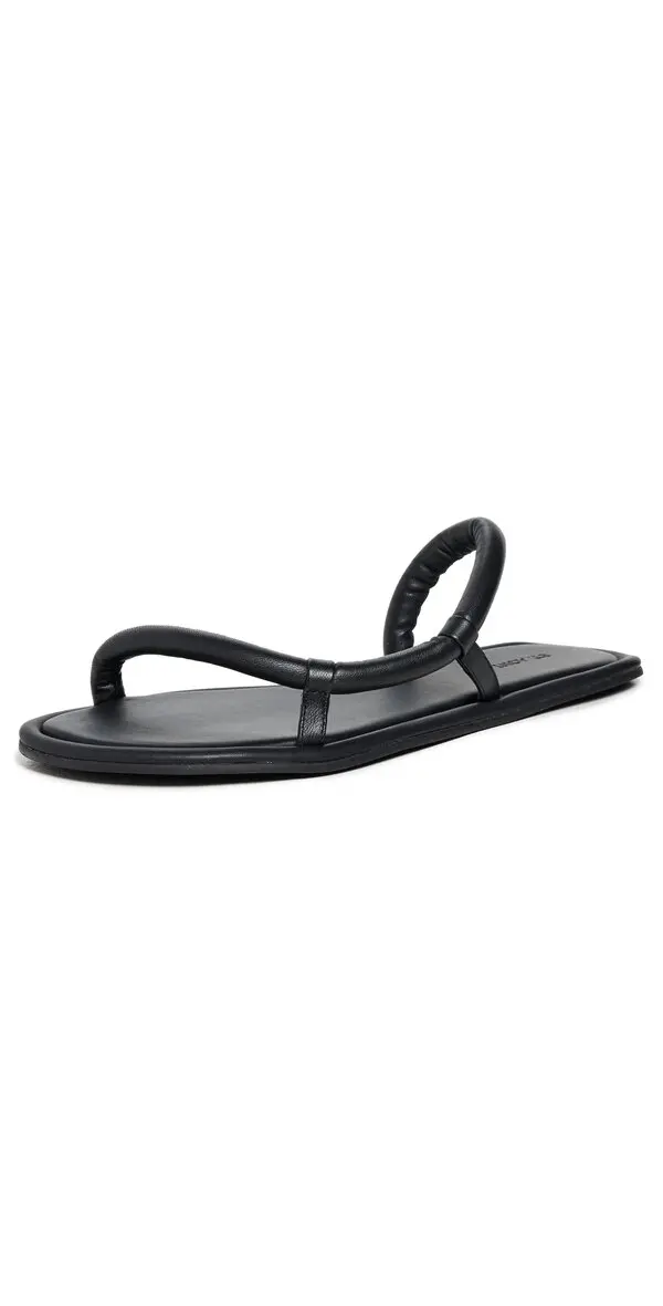 ST. AGNI Soft Loop Slides - Black