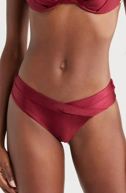 BOAMAR Potter Bikini Bottom - Wine