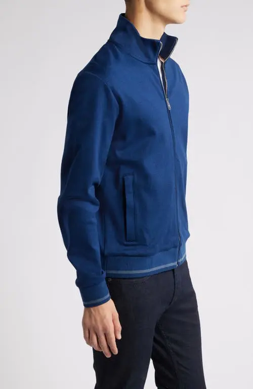 BOSS Shepherd Full Zip Sweatshirt - Dark Blue