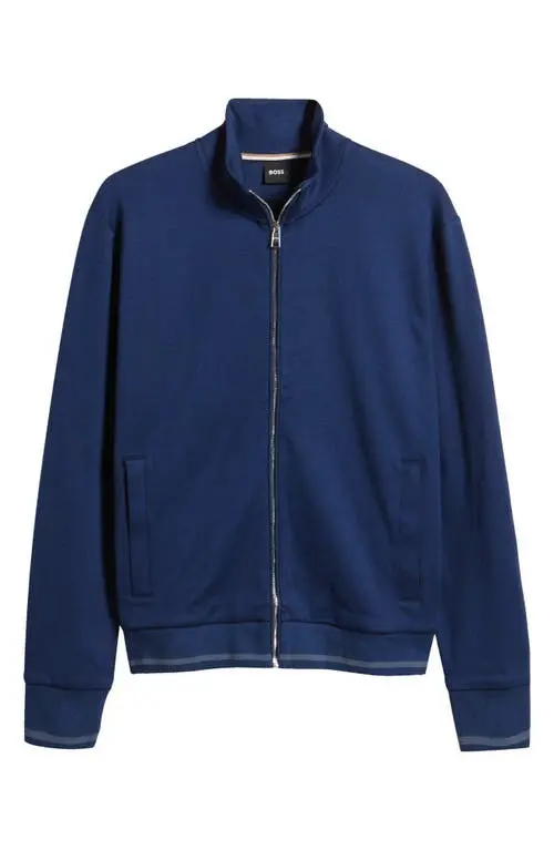 BOSS Shepherd Full Zip Sweatshirt - Dark Blue