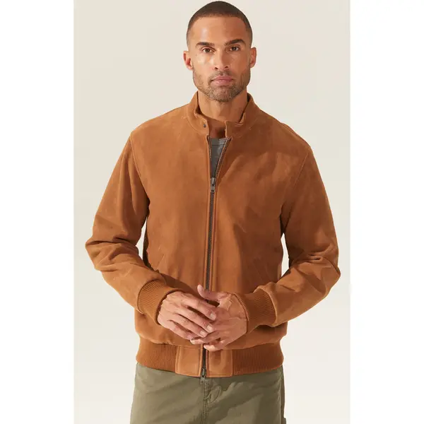 ITALIC Chase Bomber Jacket - Camel