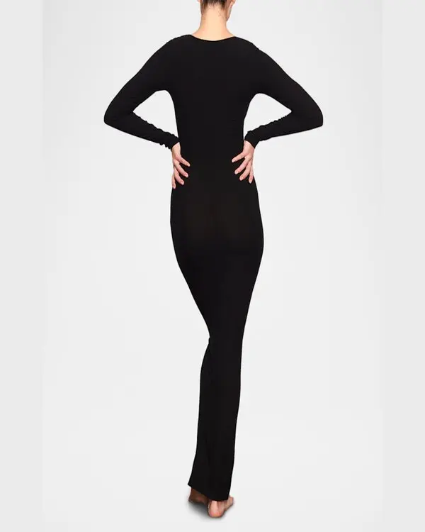 SKIMS Soft Lounge Long-sleeve Maxi Dress