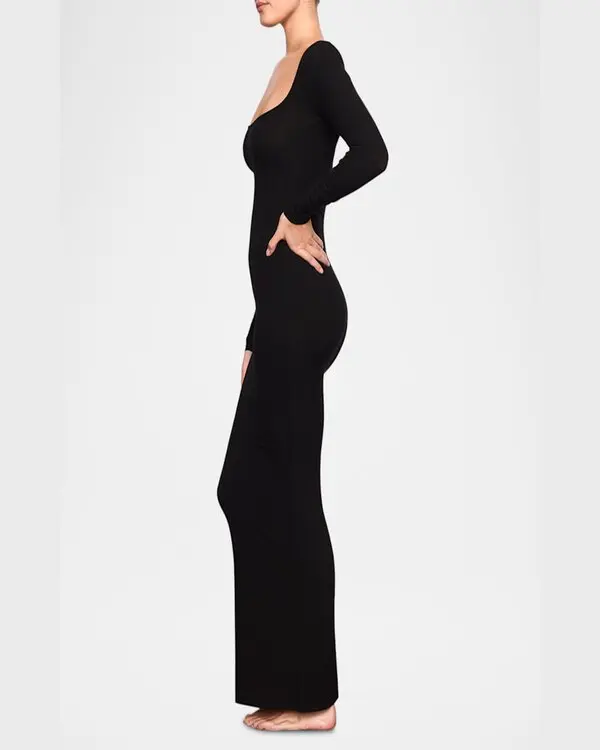 SKIMS Soft Lounge Long-sleeve Maxi Dress