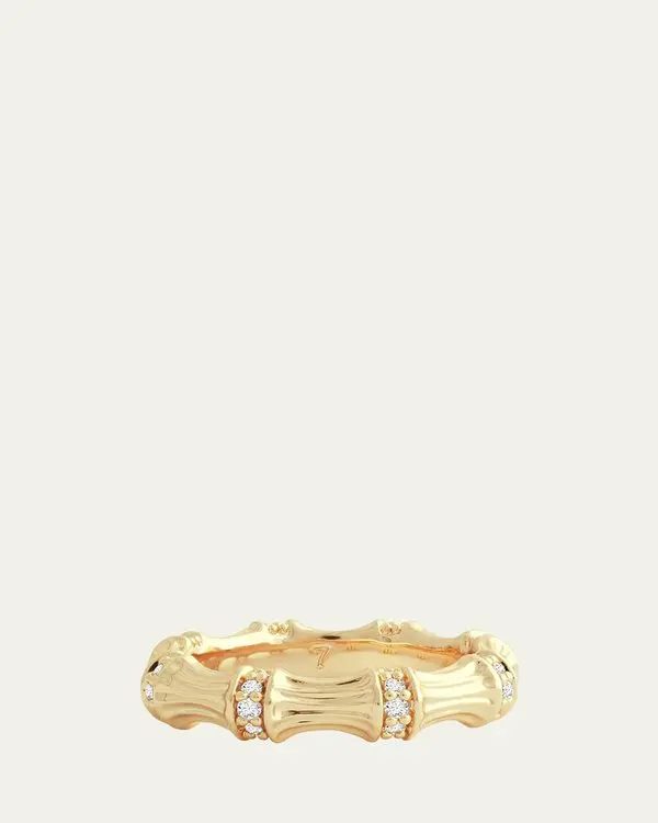 ANABEL ARAM JEWELRY Bamboo Single Ring - Gold