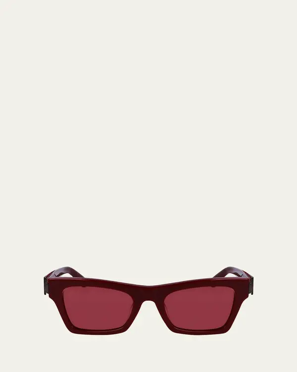 FERRAGAMO Prisma Cat-eye Sunglasses - Burgundy