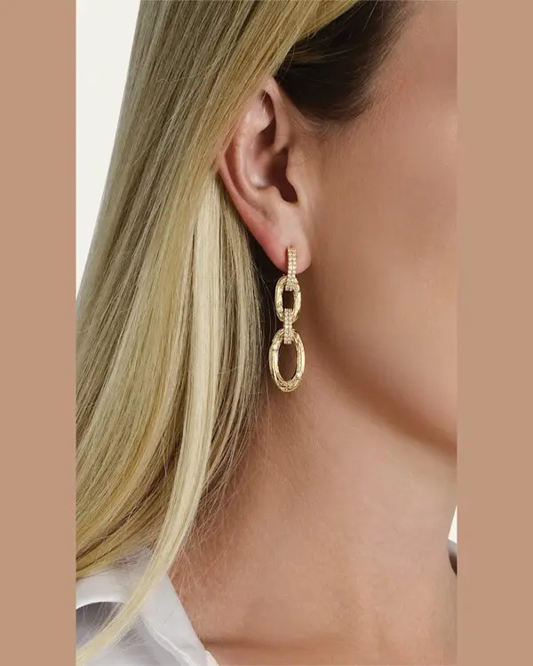ANABEL ARAM JEWELRY Enchanted Forest Chain Earrings