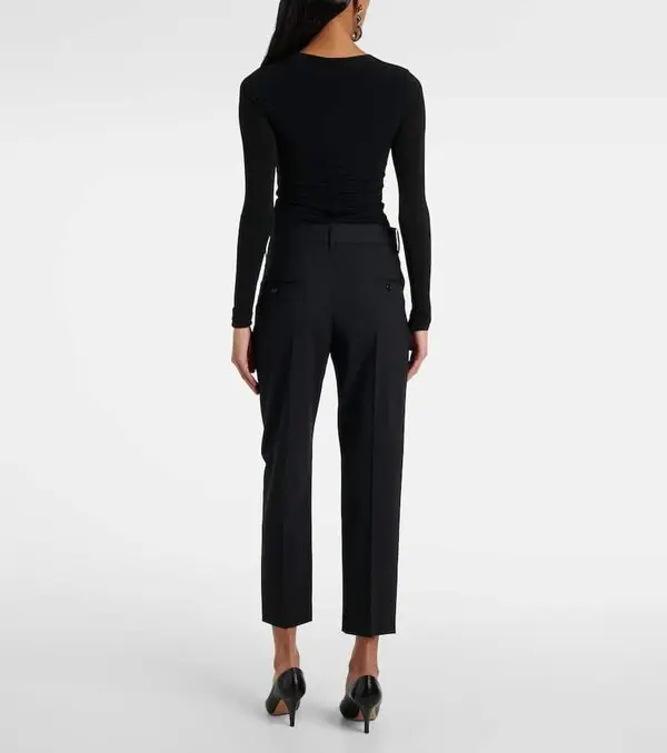 Isabel Marant Wool-blend Straight Trousers