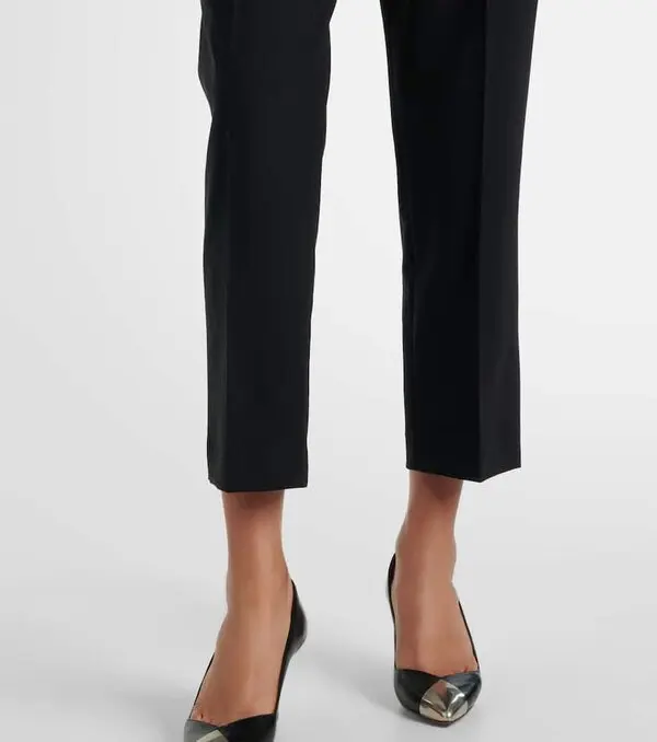 Isabel Marant Wool-blend Straight Trousers