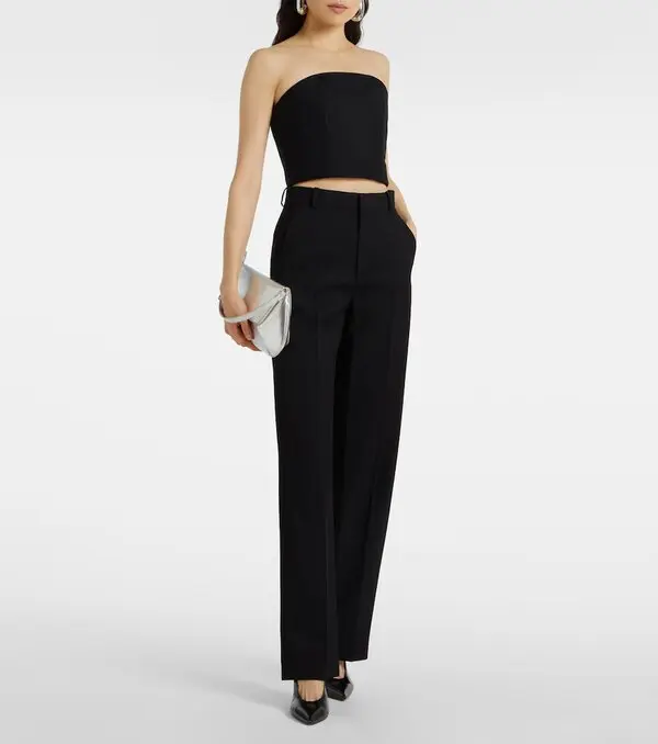 Wardrobe.NYC Virgin Wool Straight Leg Trousers