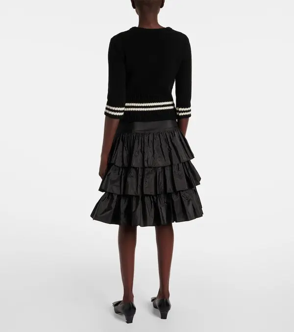 Valentino Garavani Striped Wool Sweater