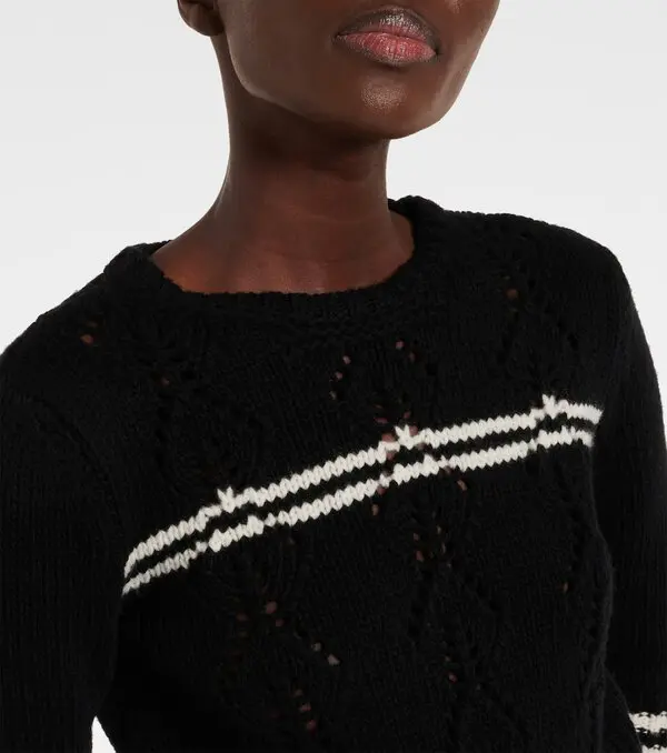 Valentino Garavani Striped Wool Sweater