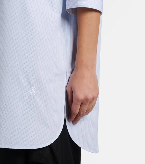 JIL SANDER Friday Cotton Poplin Shirt