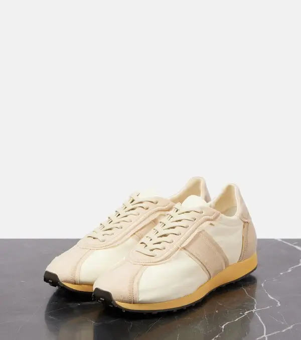 THE ROW Moveo Lace-up Sneakers - Beige