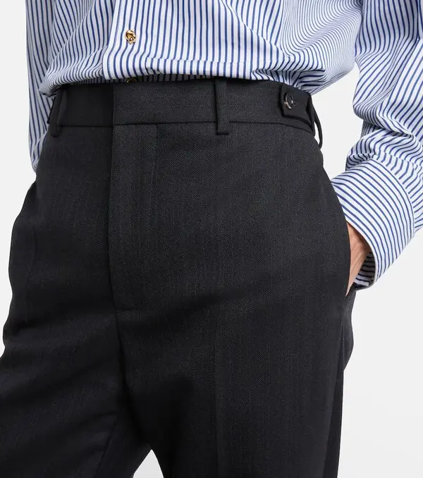 Bottega Veneta Wool Tapered Pants
