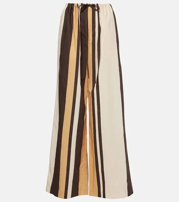 SIR THE LABEL Sir Savanna Striped Wide-leg Pants