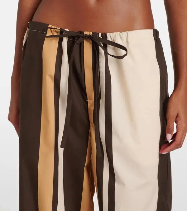 SIR THE LABEL Sir Savanna Striped Wide-leg Pants
