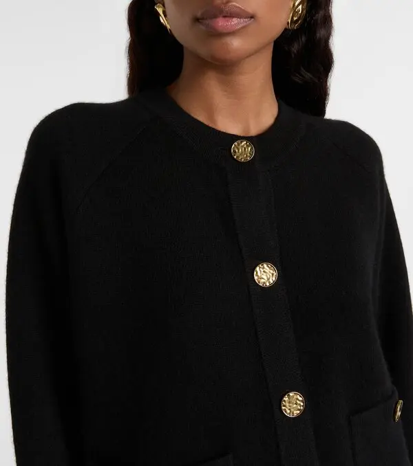 TOTEME Wool And Cashmere-blend Cardigan - Black