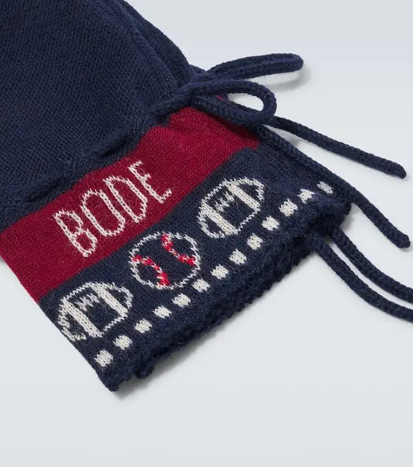 BODE Knitted Alpaca Mittens