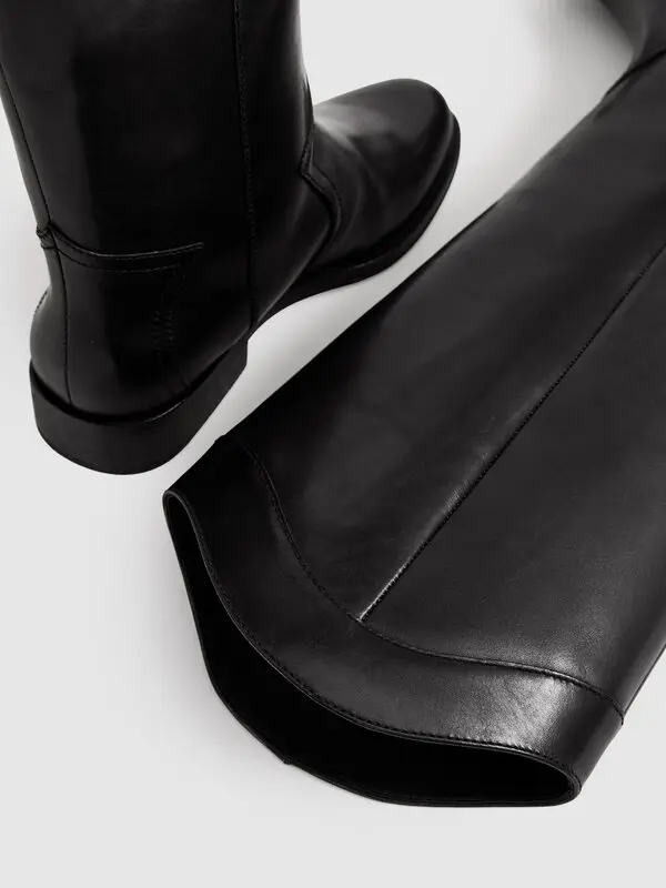 Paige Raina Leather Knee-high Riding Boots