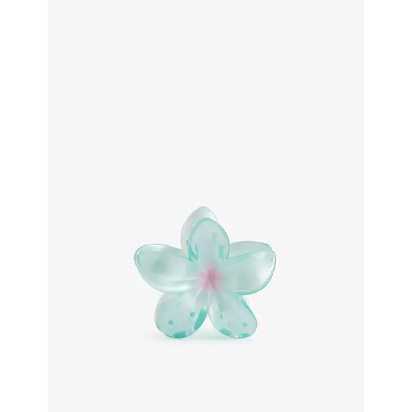 EMI JAY Superbloom Acetate Hair Clip - Mint Pearl