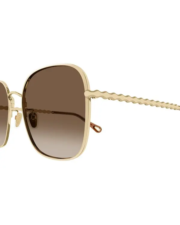 Chloé Square Sunglasses, 57mm
