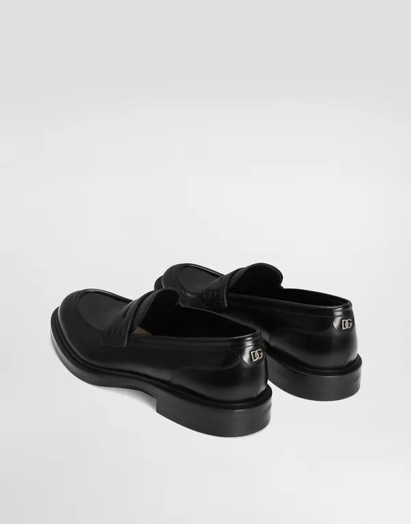 Dolce & Gabbana Brushed Calfskin Loafers