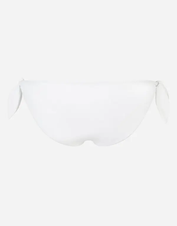 Dolce & Gabbana Side-tie Bikini Bottom - White