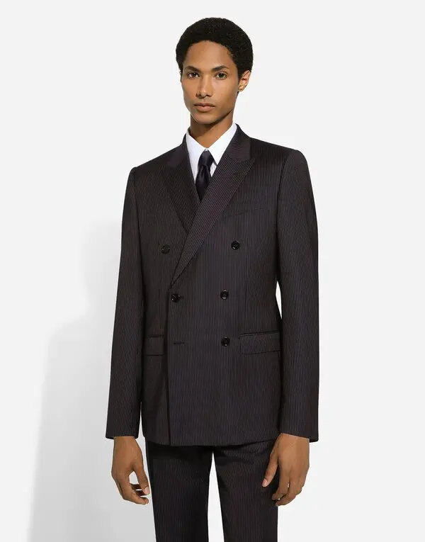 Dolce & Gabbana Pinstripe Double-breasted Martini-fit Suit