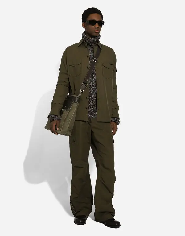 Dolce & Gabbana Technical Fabric Cargo Pants