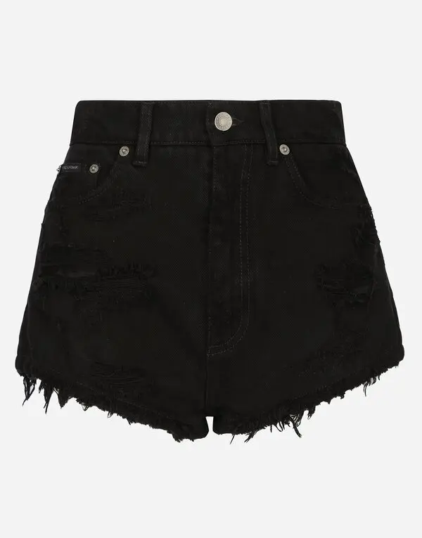 Dolce & Gabbana Denim Shorts - Multicolor
