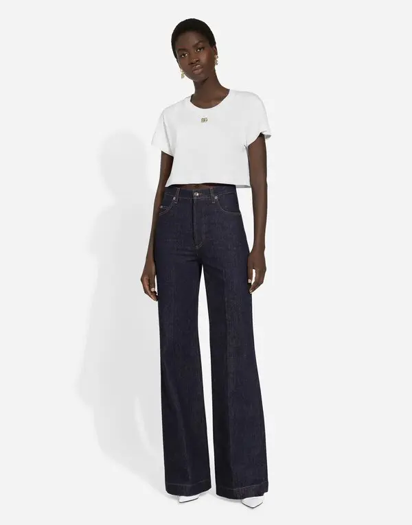 Dolce & Gabbana Flared Denim Jeans - Blue