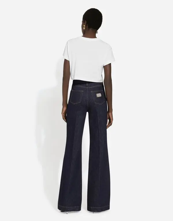 Dolce & Gabbana Flared Denim Jeans - Blue
